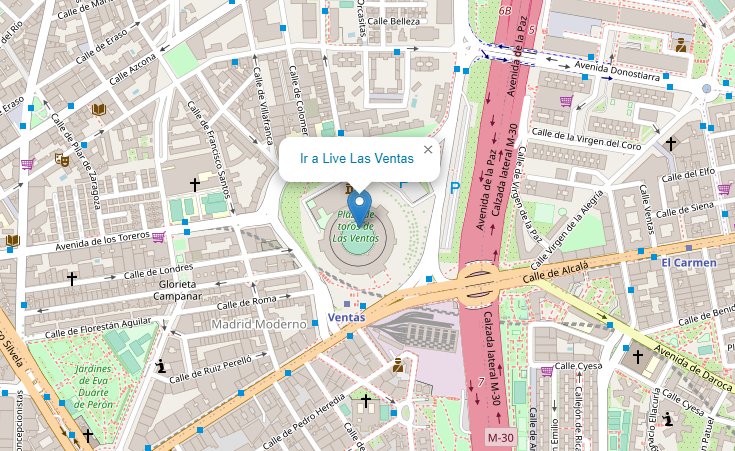 Recinto – Live Las Ventas - Live las ventas